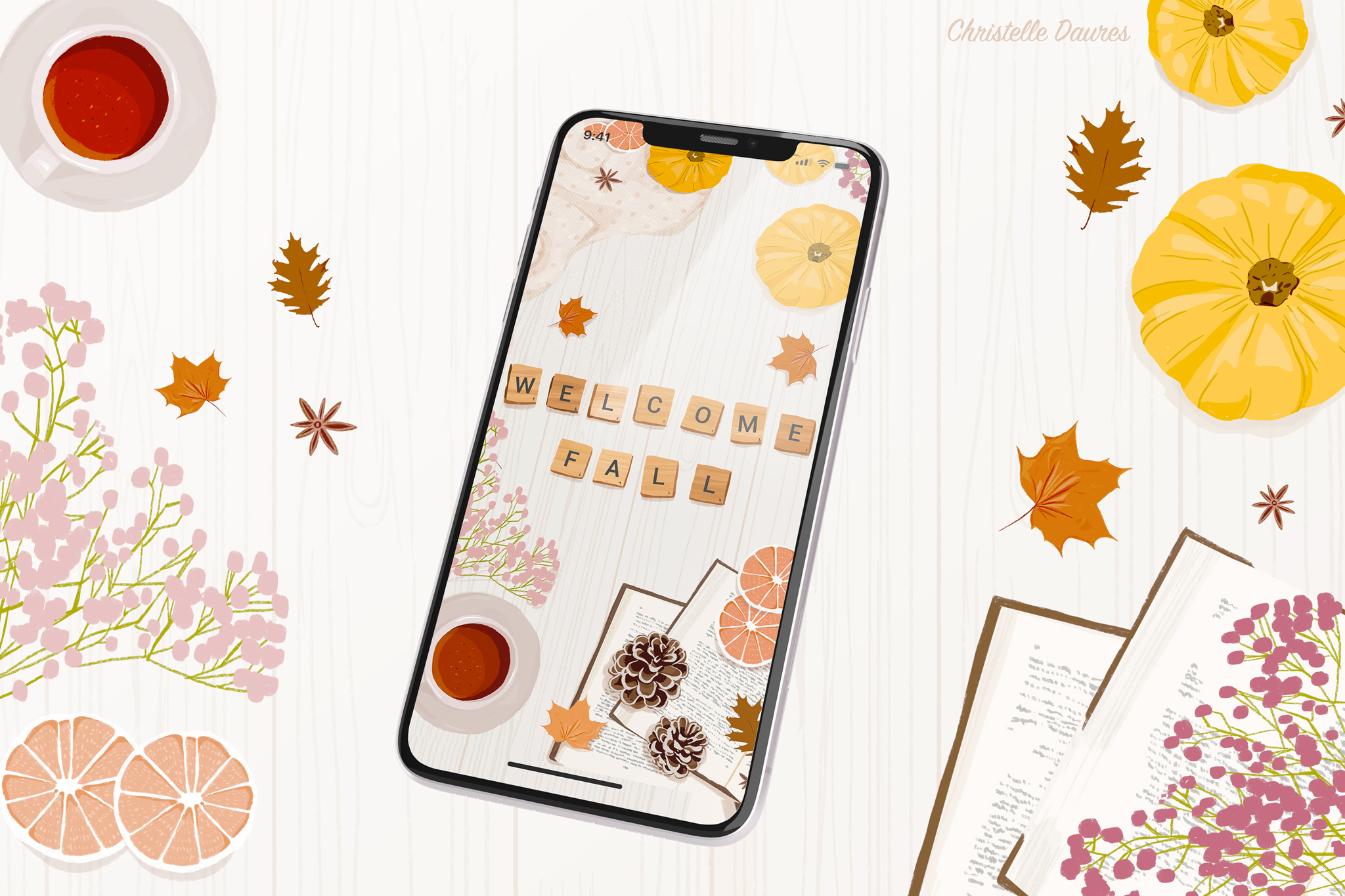 Fond d'écran Welcome Fall - Calista